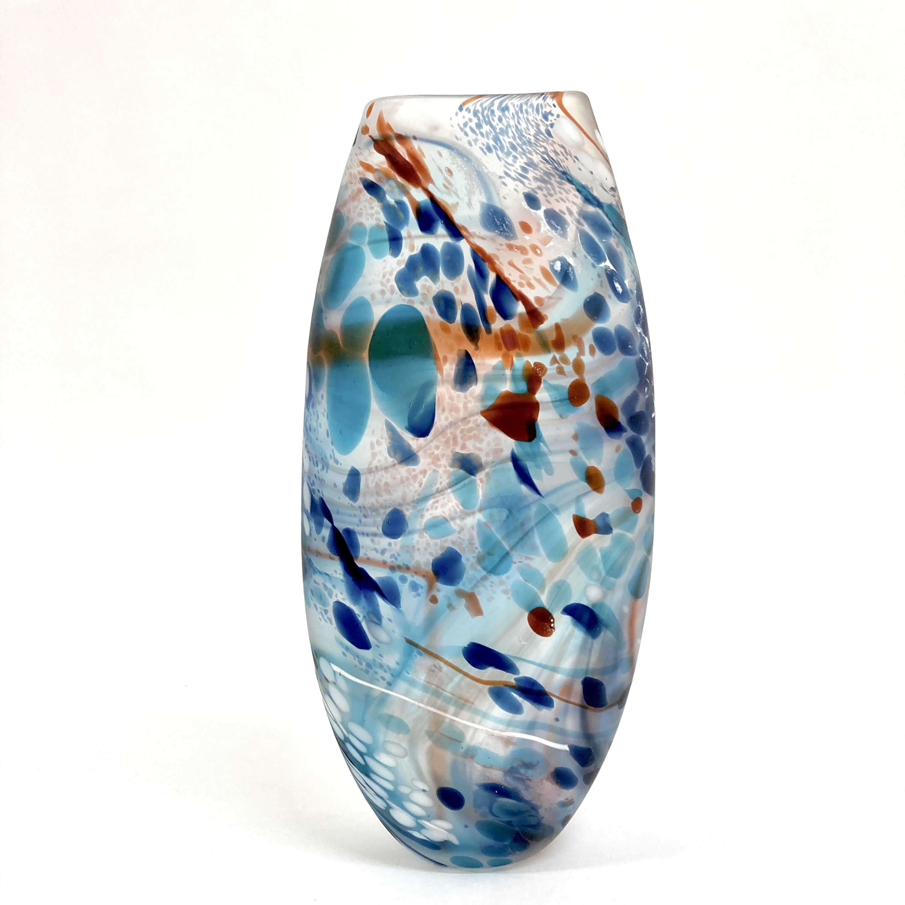 Landscape Vase Large | Loco Glass Ltd - British Handmade Glass
