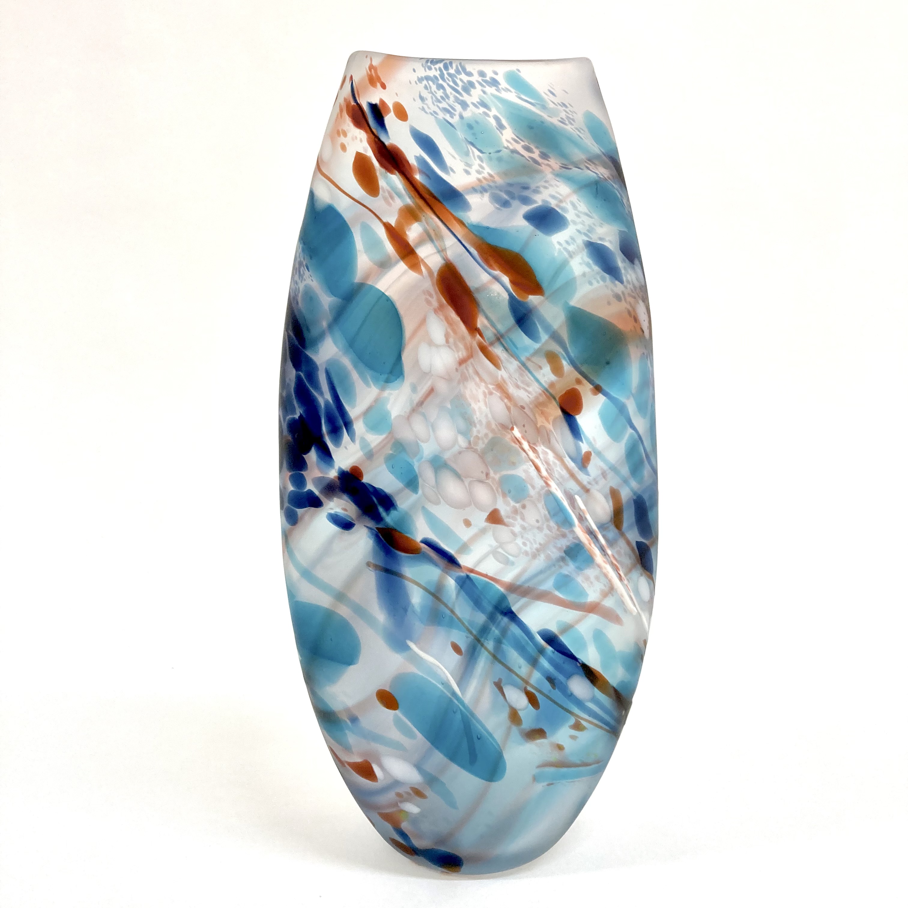 Landscape Vase Large | Loco Glass Ltd - British Handmade Glass