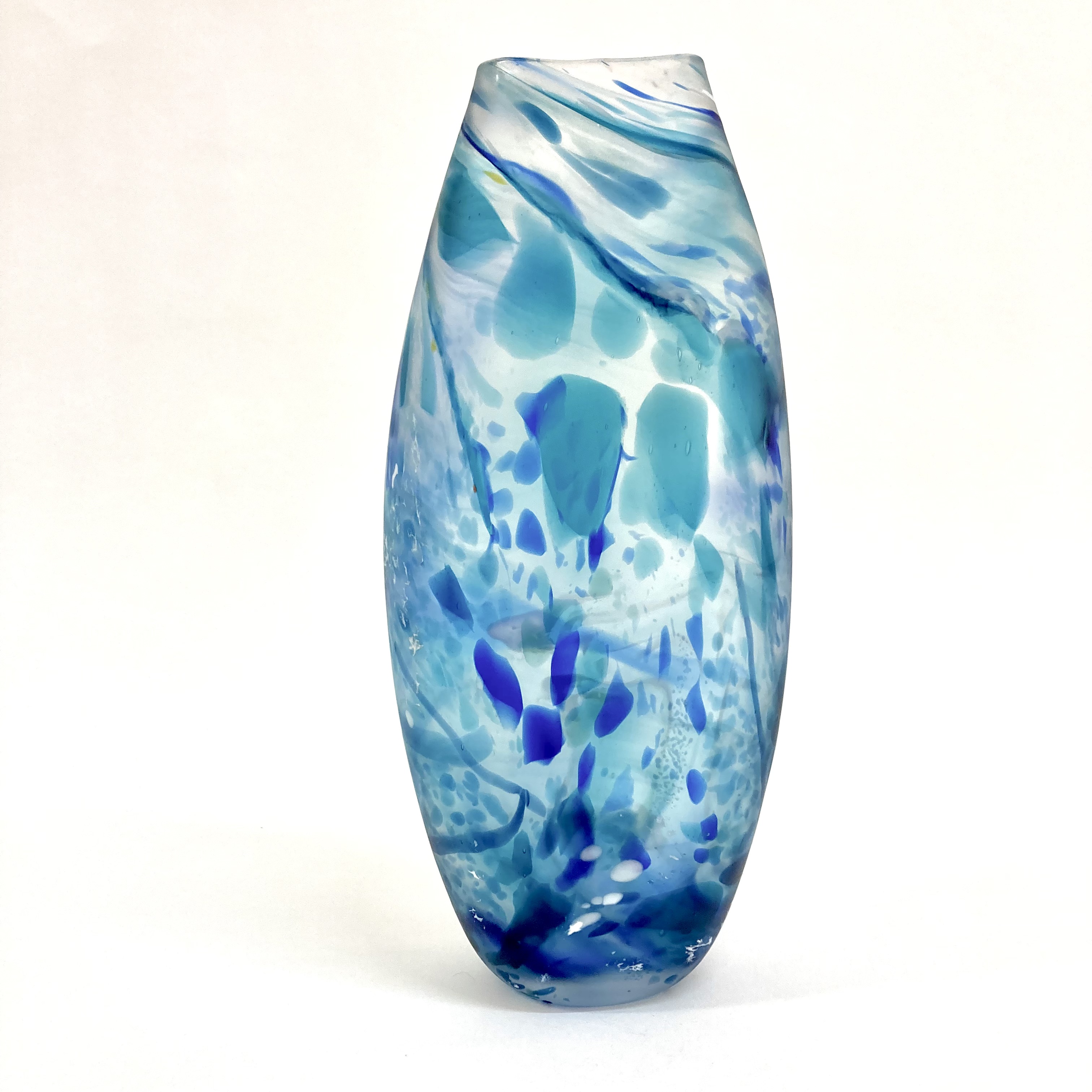 Landscape Vase Large | Loco Glass Ltd - British Handmade Glass