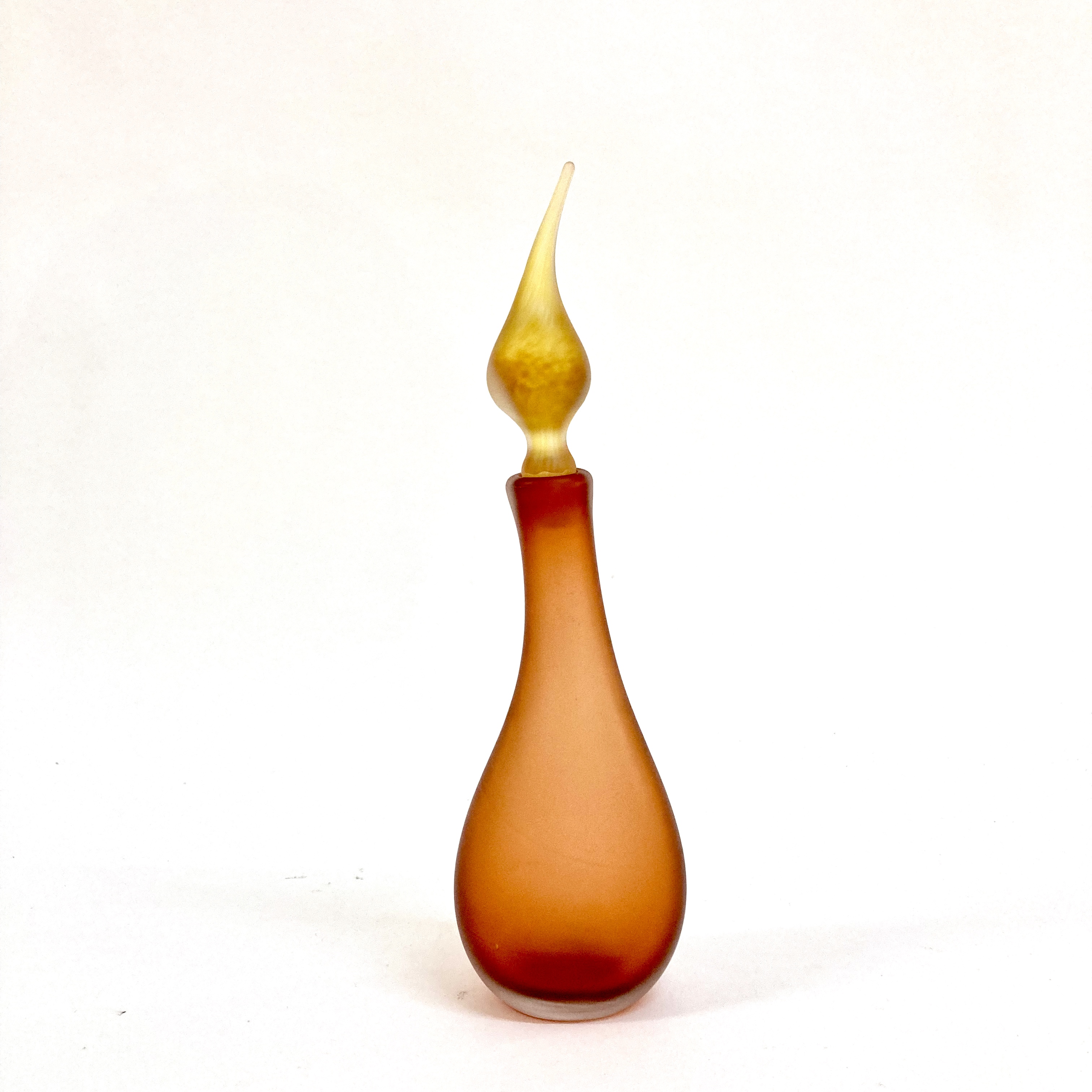 Flame Bottle Small | Loco Glass Ltd - British Handmade Glass