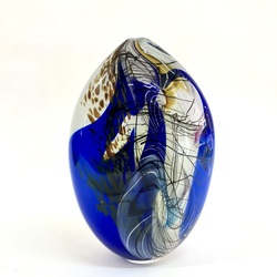 Colin Hawkins | Cobalt Essence | Loco Glass Ltd - British Handmade Glass
