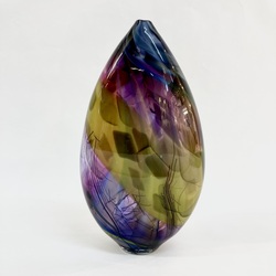 Colin Hawkins | Yellow Brick Road | Loco Glass Ltd - British Handmade Glass